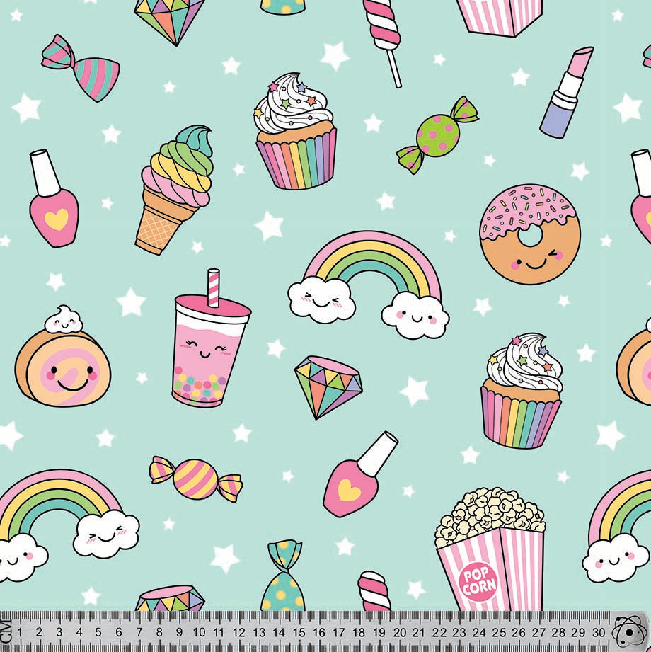 A103 Pastel Cute Things. – Fabricsverse