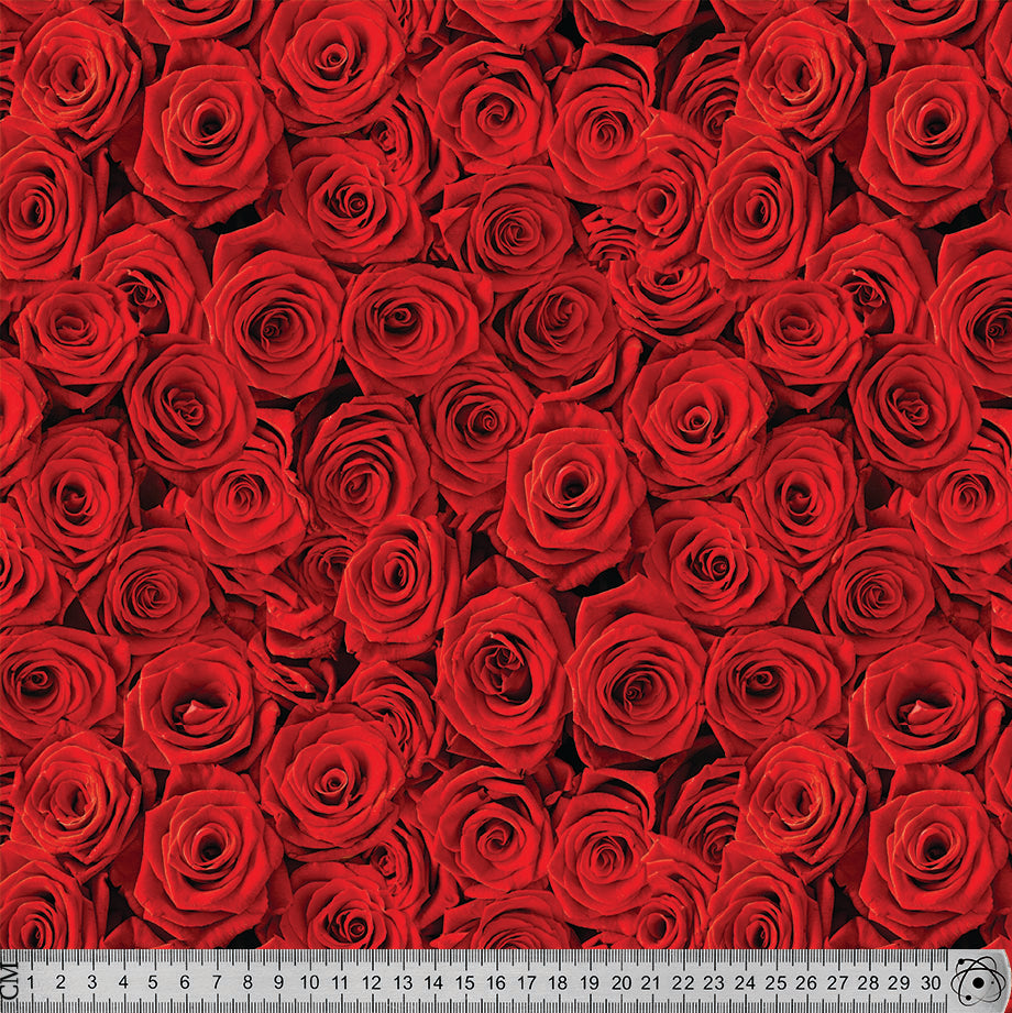 F64 Red Roses. – Fabricsverse