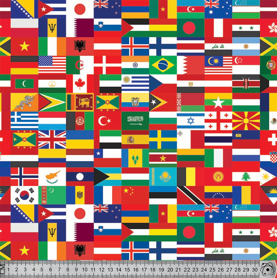 FG4 World Flags. – Fabricsverse