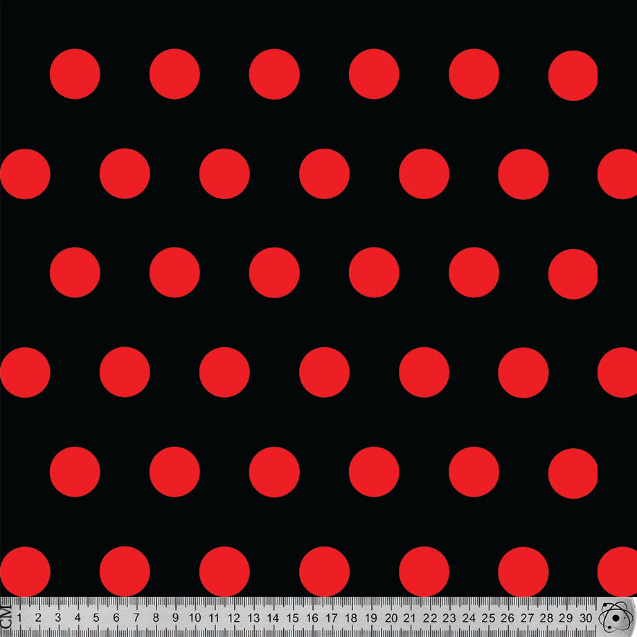 red color spots. – Fabricsverse